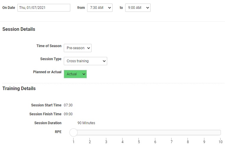 Time Difference Calculation Field Fusion Sport